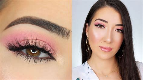 Soft Pink Valentines Day Makeup Tutorial Youtube