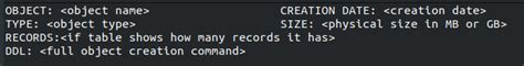 sql get ddl command from oracle database objects without