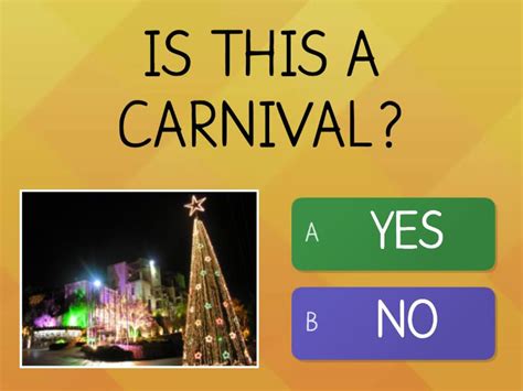 Which One Is A Carnival Cuestionario