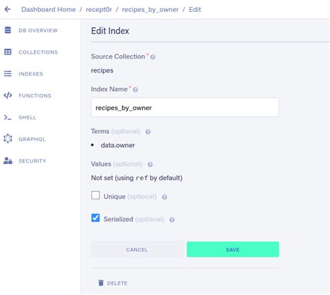 how i built a serverless recipes app with faunadb and vue js ttntm me