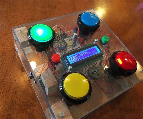 arduino fastest reaction time game for 1 4 players 4 steps with