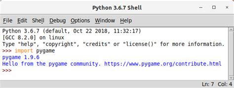 Создание игр на Python с Pygame