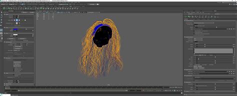 maya xgen hair goes trough mesh autodesk community