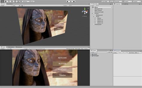 tuto gratuit les différentes interactions sous unity 2018 sur