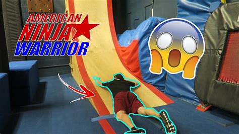 ninja warrior fails youtube
