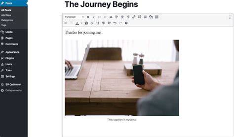 añadir contenido multimedia a tu entrada de wordpress siteground
