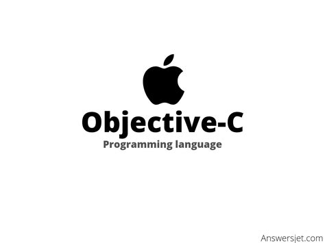 objective c programming language history features and applications