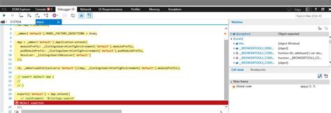 33 object expected error in javascript modern javascript blog