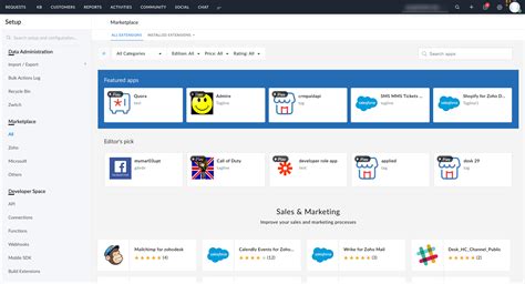 extensions for zoho desk developer guide