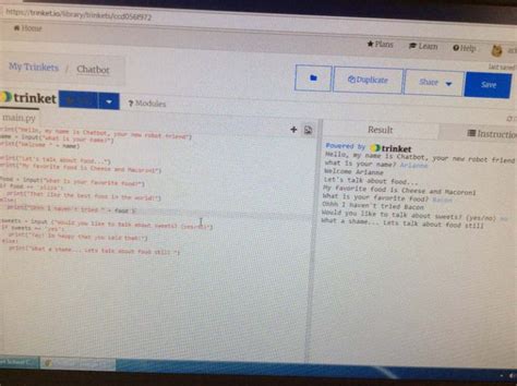 chatbot in python codingbug