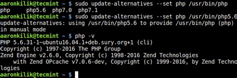 how to install different php 5 6 7 0 and 7 1 versions in ubuntu
