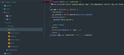 kotlinjs 를 시작해보자 setting and hello world roy blog