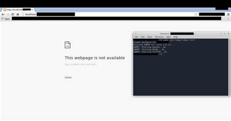 xampp localhost not working but localhost working