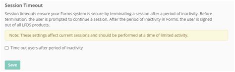 forms session timeout with lfds authentication laserfiche answers