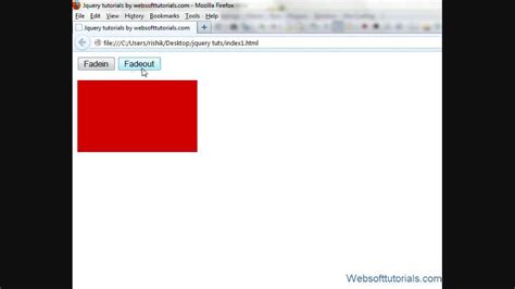 jquery tutorials for beginners 30 jquery fadeout youtube