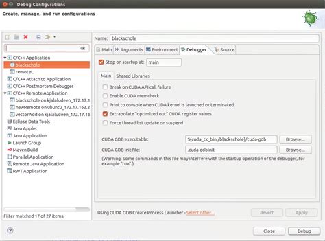 nsight eclipse plugins edition cuda toolkit documentation