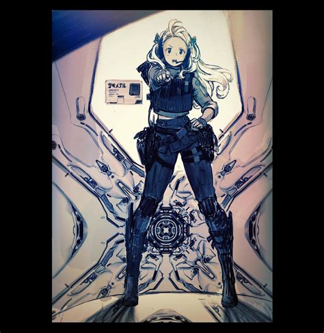 Ssaki Metel Artist Art Girl Art Sci Fi Joyreactor