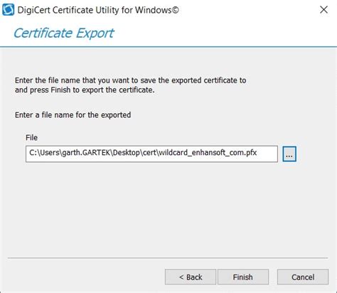 how to get a pfx certificate for cmg recast software