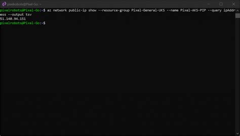use a static public ip address outside of the node