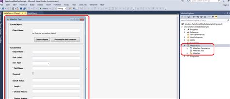 how to call salesforce metadata api from c