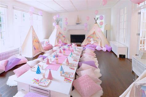 Unicorn Themed Parties Picnics And Slumber Parties Unicorn Party