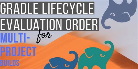 gradle lifecycle evaluation order for multi project builds
