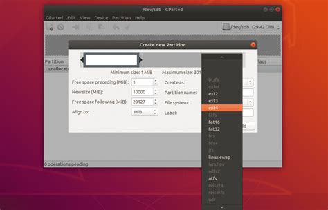 how to use gparted on ubuntu linux hint