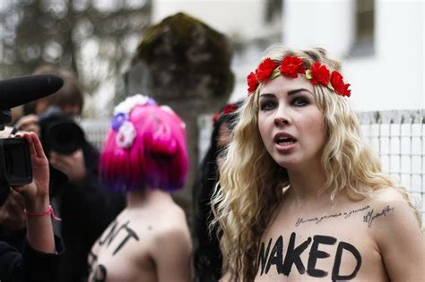 Naked Protester