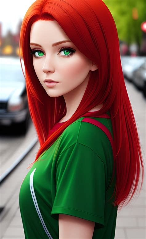 Pin On Projects To Try Beautiful Red Hair Blonde Hair Green Eyes
