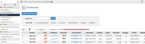 what are cpanel accounts inmotion hosting support center