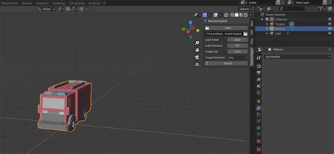 texture export blender plugin