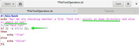 how to use bash file test operators in linux techlear