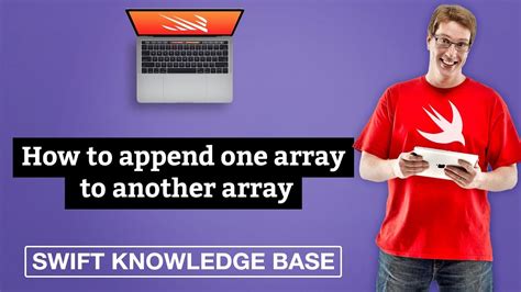 how to append one array to another array swift 5 youtube