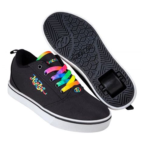 Heelys Pro 20 Black Rainbow Cursive Honzovy Longboardy
