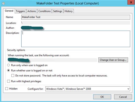 powershell test path unc access denied only via scheduled task stack
