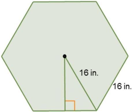 📈find the missing measures in this regular hexagon a regular hexagon