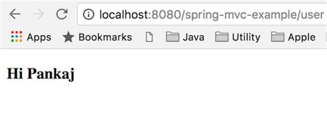 spring mvc example journaldev