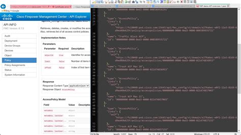 cisco firepower management center overview of dashboard and rest api