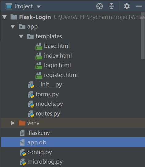 flask login user login