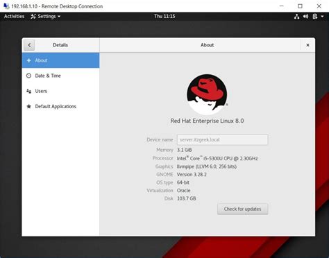 how to install xrdp on centos 8 red hat enterprise linux