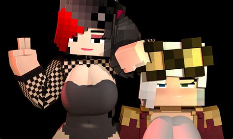 Jenny Mod Ellie And Grace Minecraft Fan Art 45280540 Fanpop