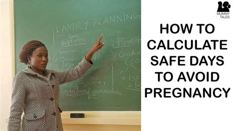How To Calculate Safe Days To Avoid Pregnancy Youtube