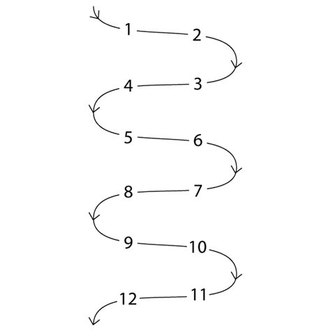 write a c program to draw spiral two column number pattern codevscolor