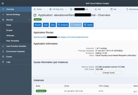 verifying amazon alexa requests with sap cloud platform cloud foundry