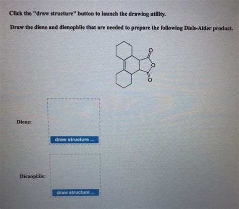 solved click the draw structure button to launch the dr