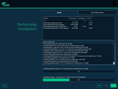 installation quick start suse linux enterprise server 15 sp2