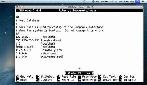 how to edit the hosts file in mac os x youtube