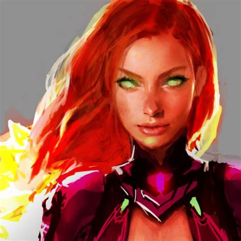 She Is A Lover And A Fighter Starfire Marvel Dc Comics Dc Comics