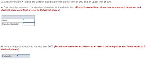 solved a random variable x follows the uniform distribution