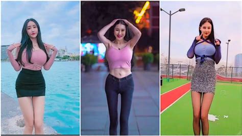 Mejores Street Fashion Tiktok Douyin China Hottest Girls Street Style